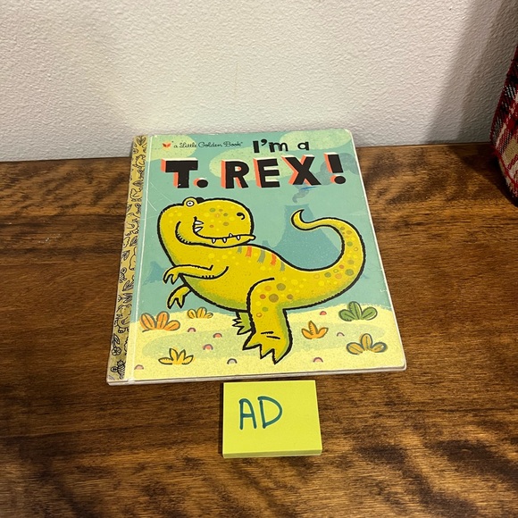 golden book | Toys | 52 A Little Golden Book Im A Trex | Poshmark